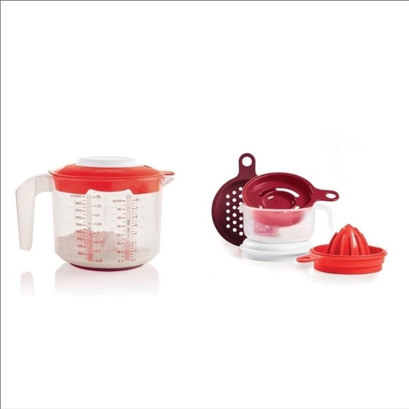 Tupperware | Kitchen | Tupperware Pitcher Mixnstor Set | Poshmark
